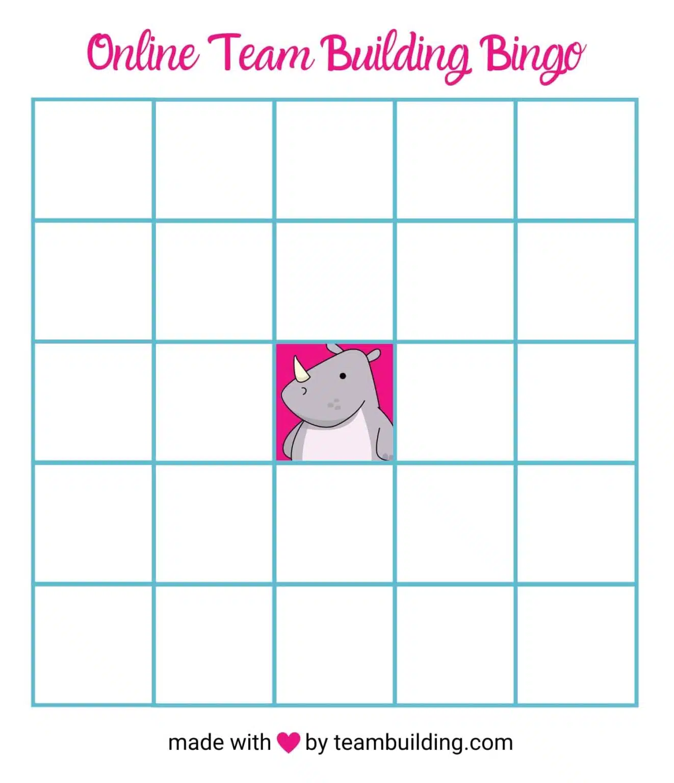 Online Team Building Bingo: Rules & Free Game Board