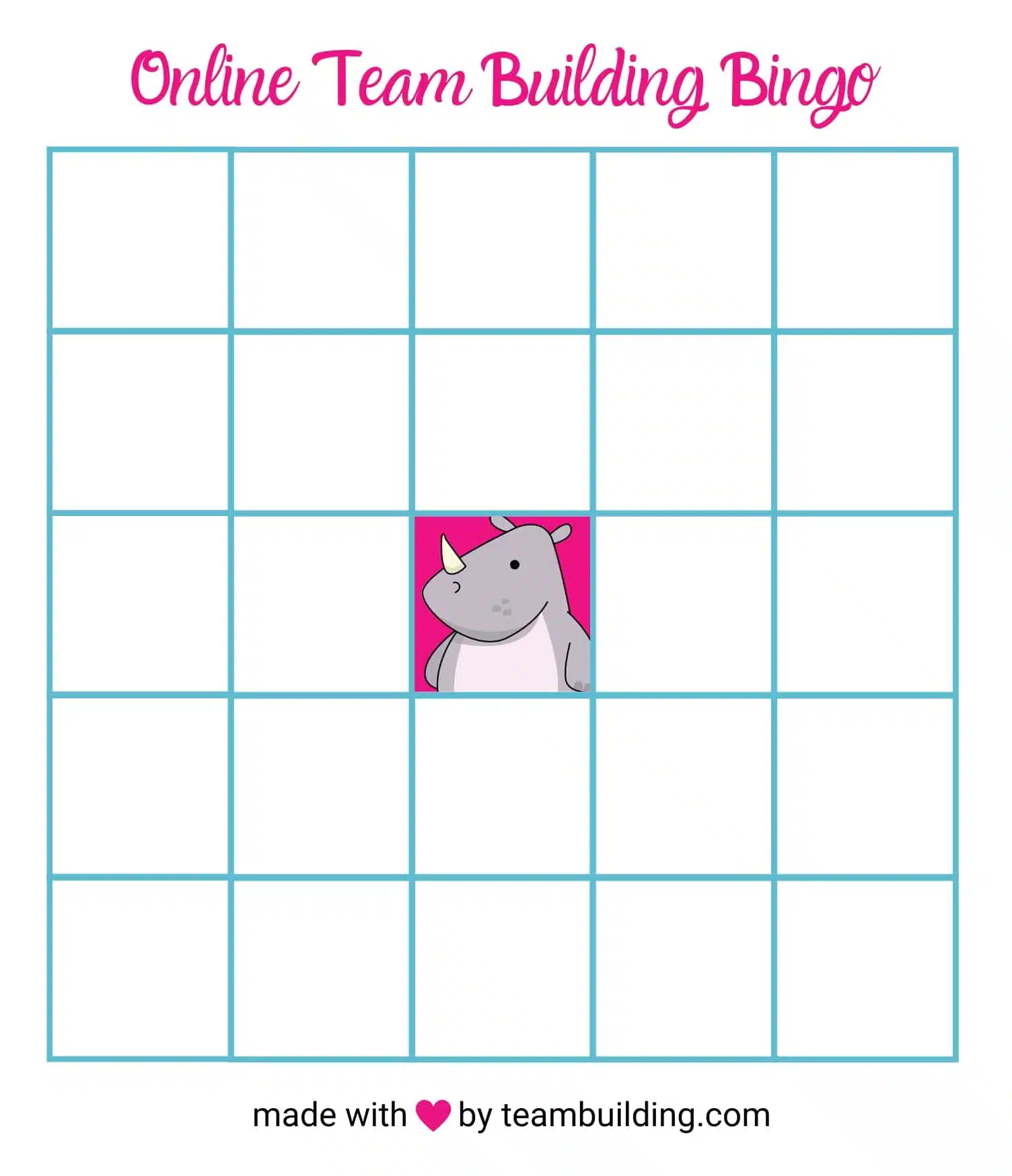 Online Team Building Bingo: Rules & Free Game Board