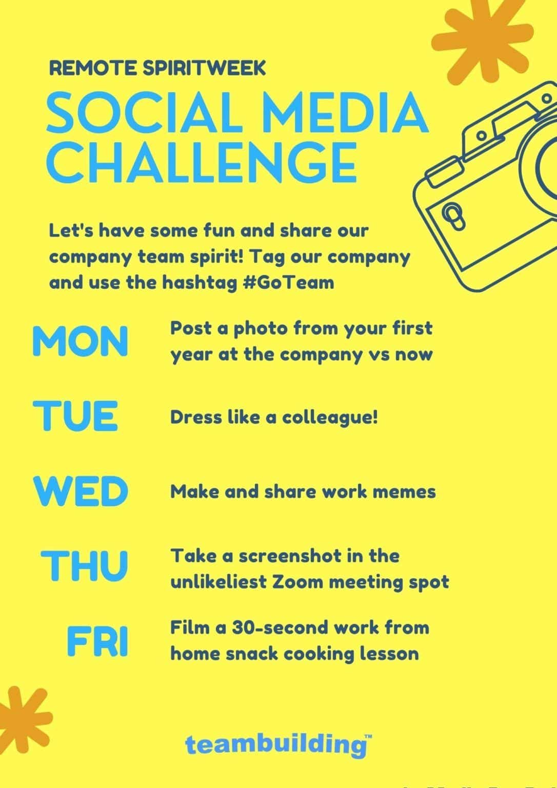 20 Fun Virtual Spirit Week Ideas, Games & Activities for Work