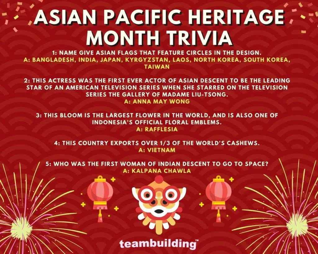14 Asian Pacific Heritage Month Activities & Ideas For Work