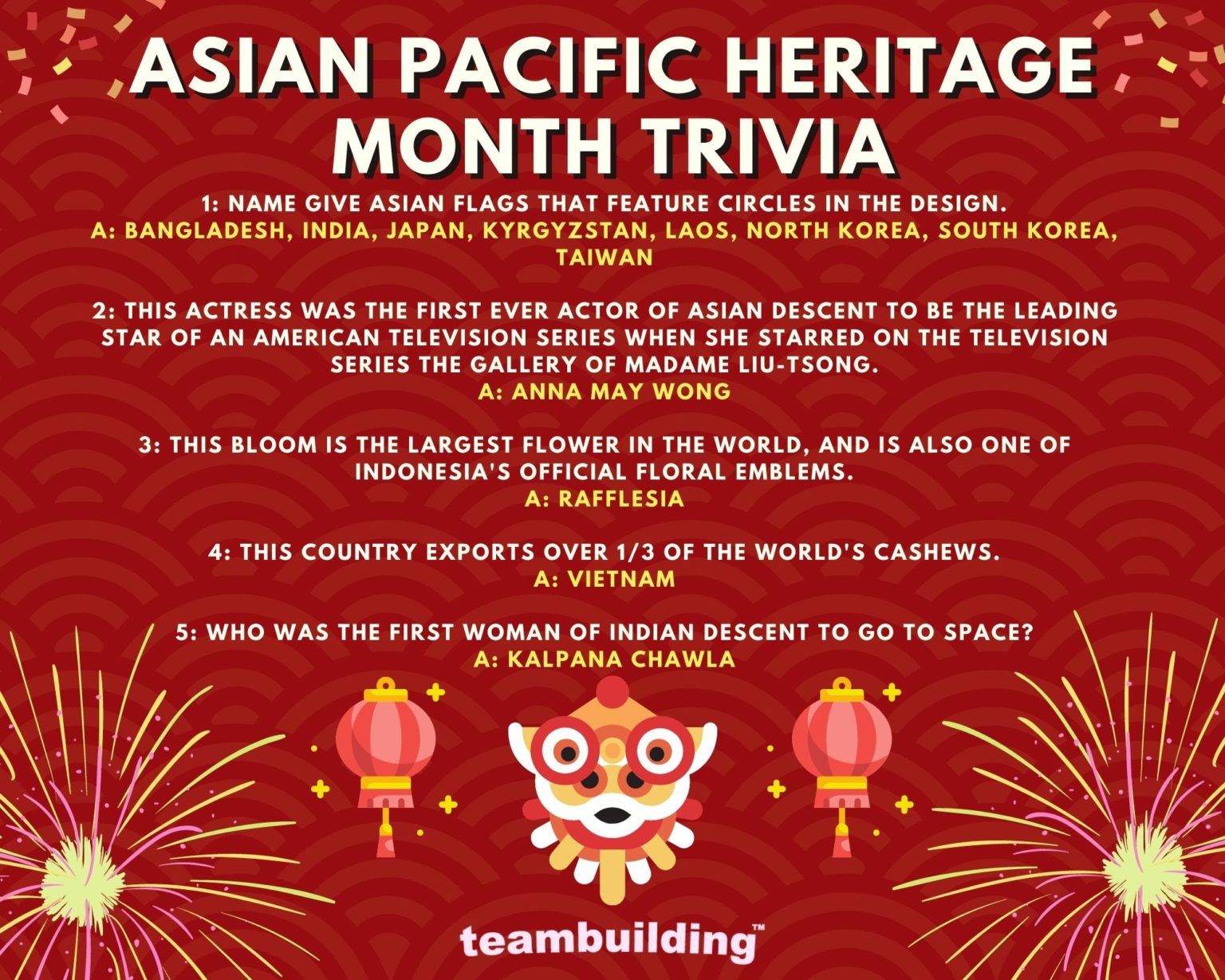 14 Asian Pacific Heritage Month Activities & Ideas For Work