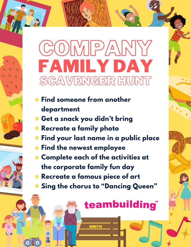 19 Fun Corporate Family Fun Day Activities & Ideas