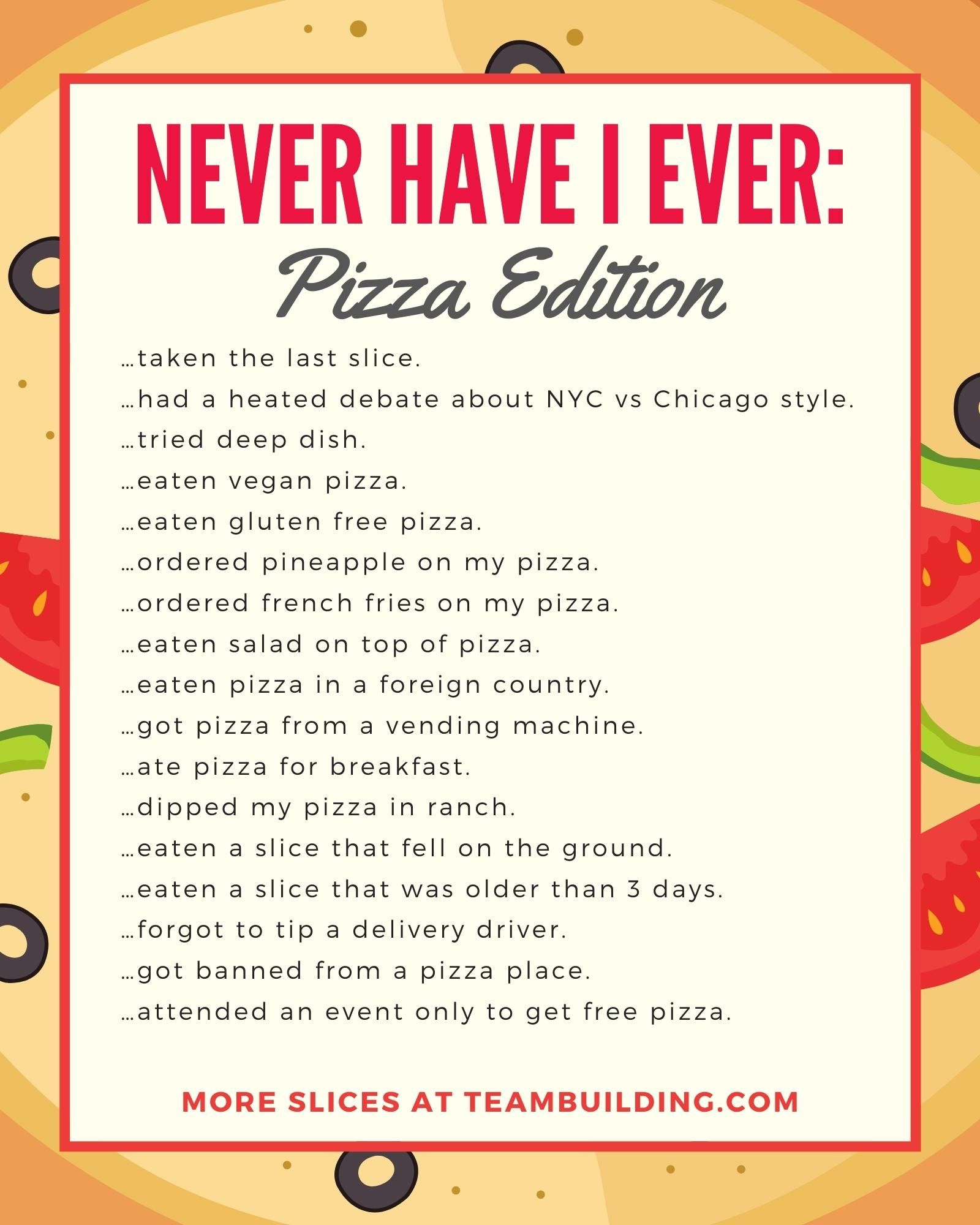 21 Virtual Pizza Party Ideas for Work