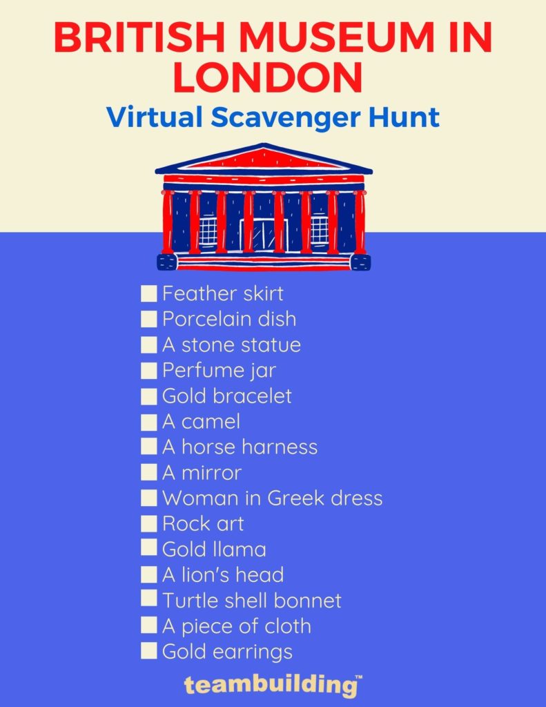 18 Free Virtual Museum Scavenger Hunt Templates for Groups